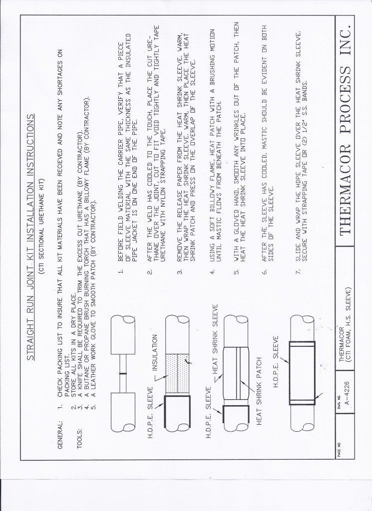 Insulation Half Shell Joint Kit Spec - Emco Waterworks / Sandale Winnipeg